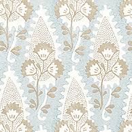 Anna French Cornwall Spa Blue Fabric