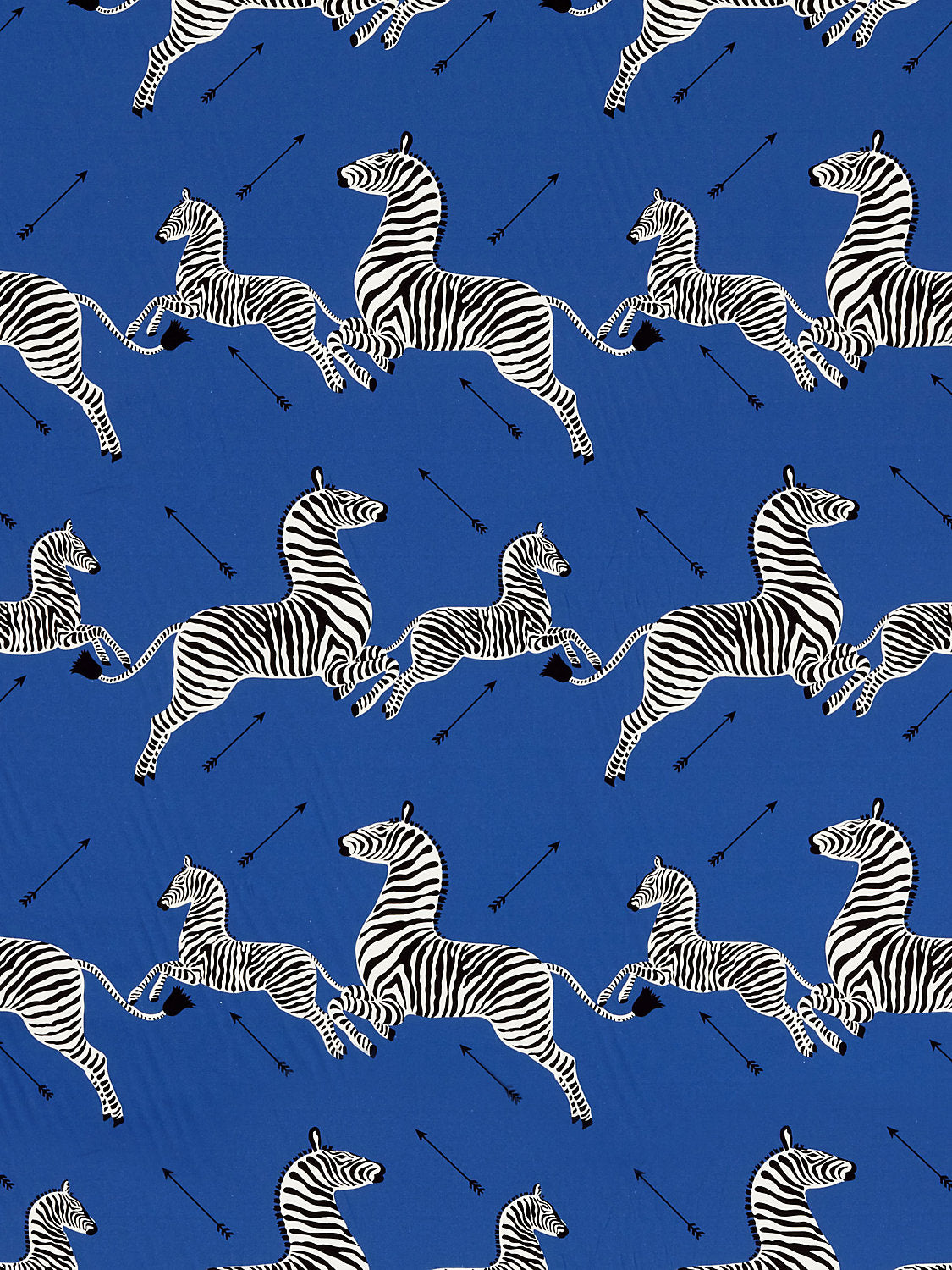 Scalamandre Zebras Denim Fabric– Swan Court